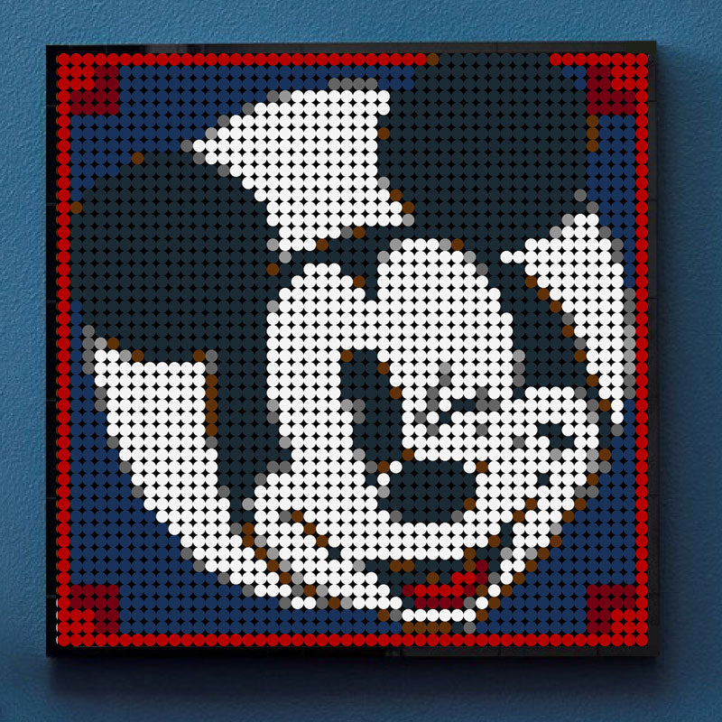 Mickey Mouse Pixel Art – Affordable Building Blocks