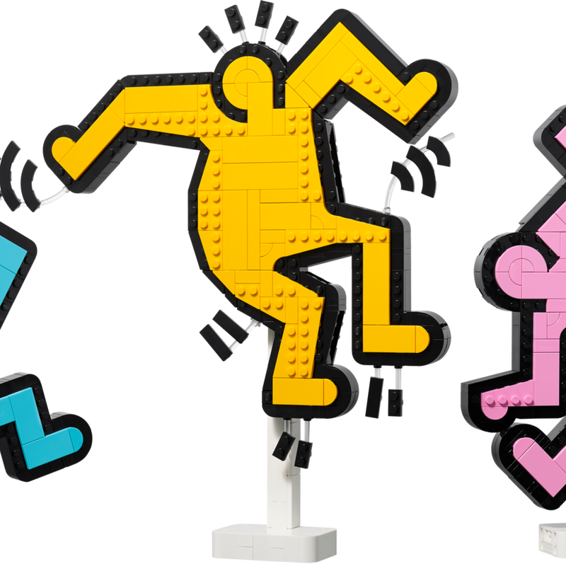 Keith Haring – Dancing Figures – Affordable Building Blocks