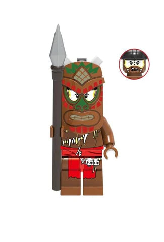 Cannibal Minifigure – Affordable Building Blocks