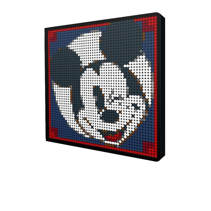 Mickey Mouse Pixel Art – Affordable Building Blocks